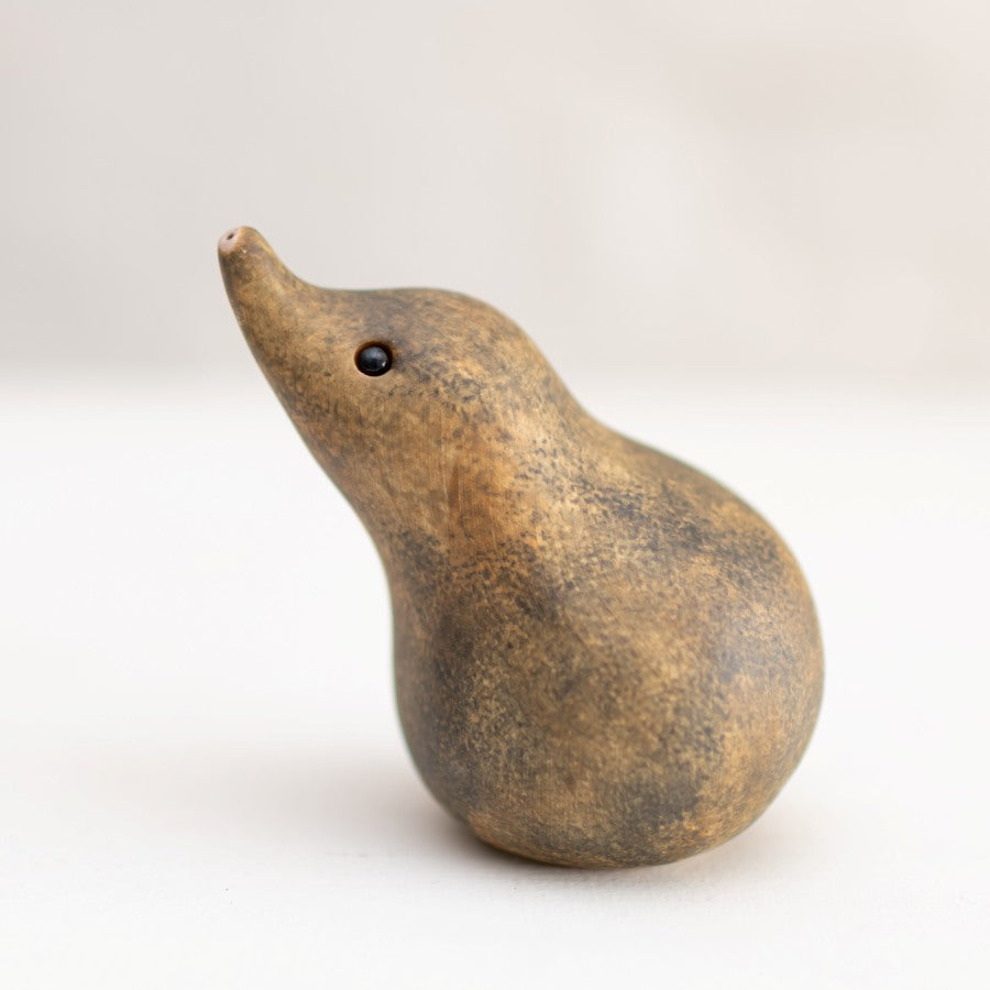 Small Ceramic Shrew Sculpture - Hand Sculpted Ceramic, Miniature ...